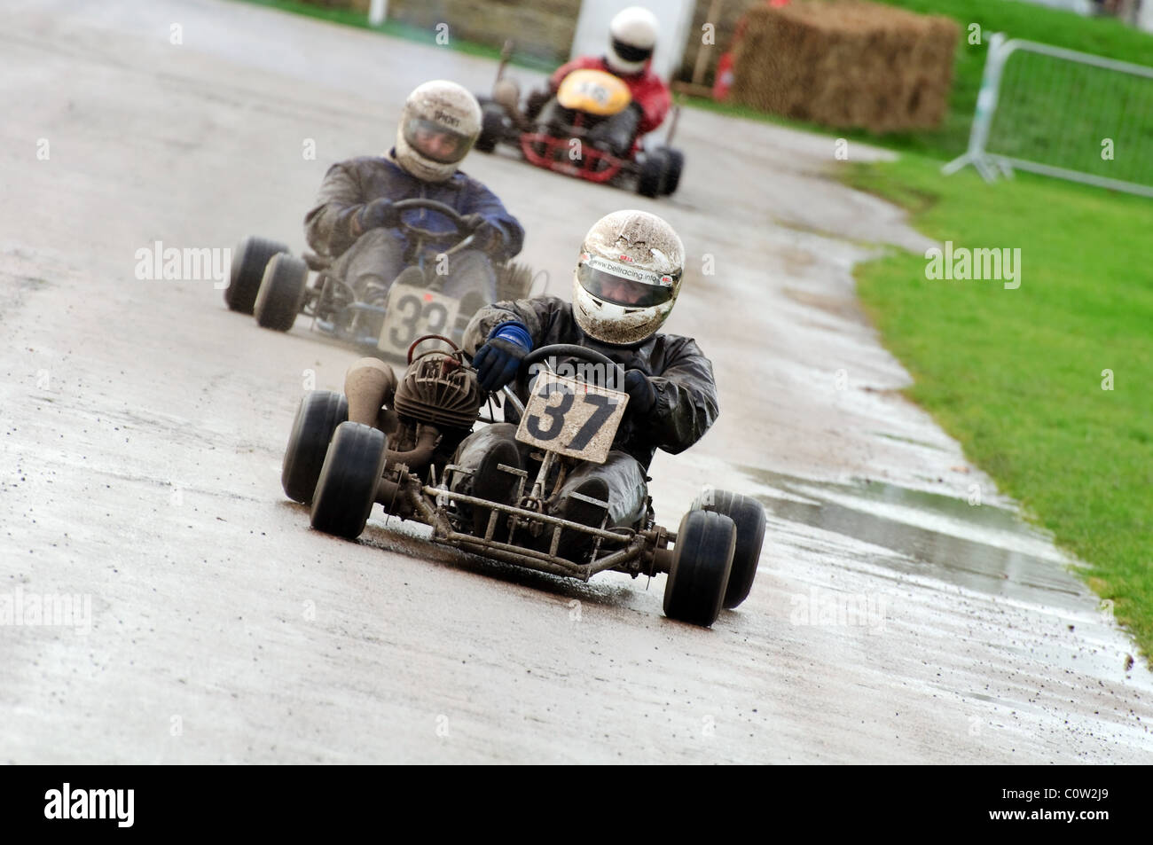 Classic Karting - Race Retro, Stoneleigh Park Stock Photo - Alamy