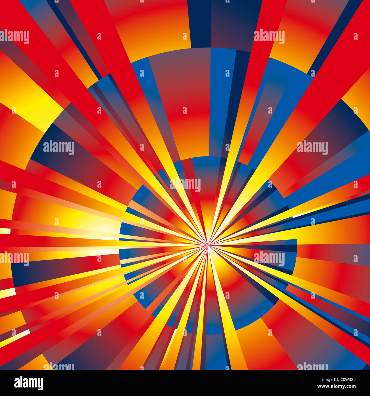 Radial rays background Stock Photo - Alamy