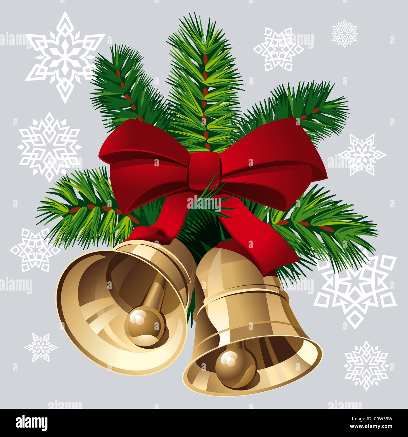 Christmas bells and holly hi-res stock photography and images - Alamy