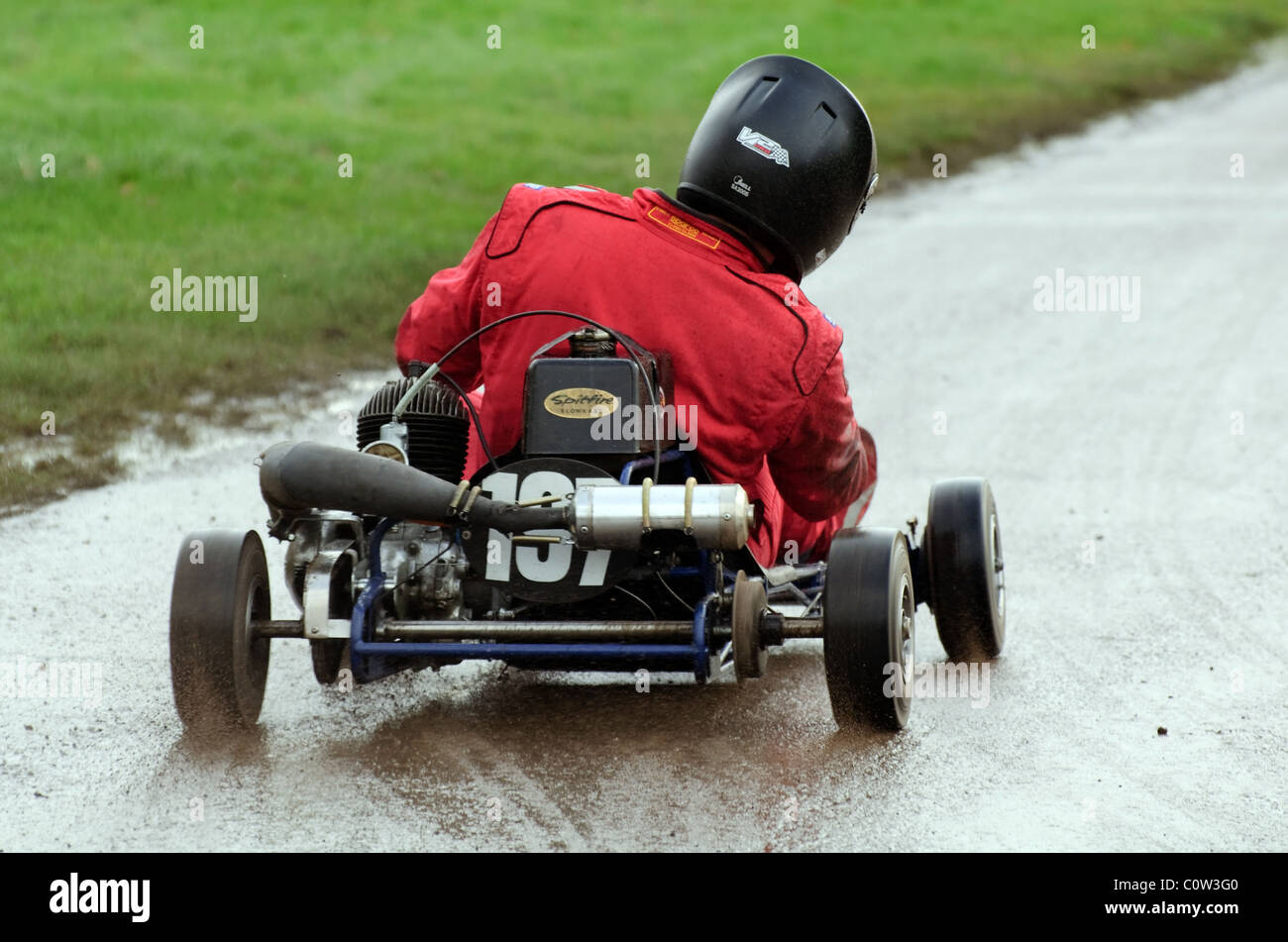 Classic Karting - Race Retro, Stoneleigh Park Stock Photo - Alamy
