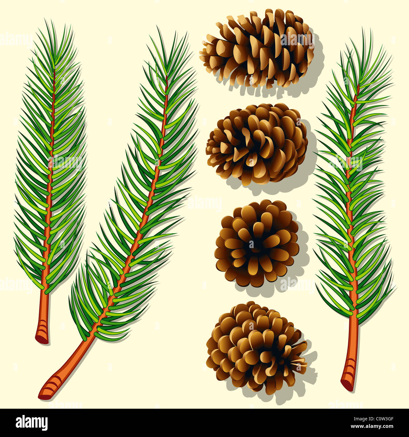 Tree elements hi-res stock photography and images - Alamy