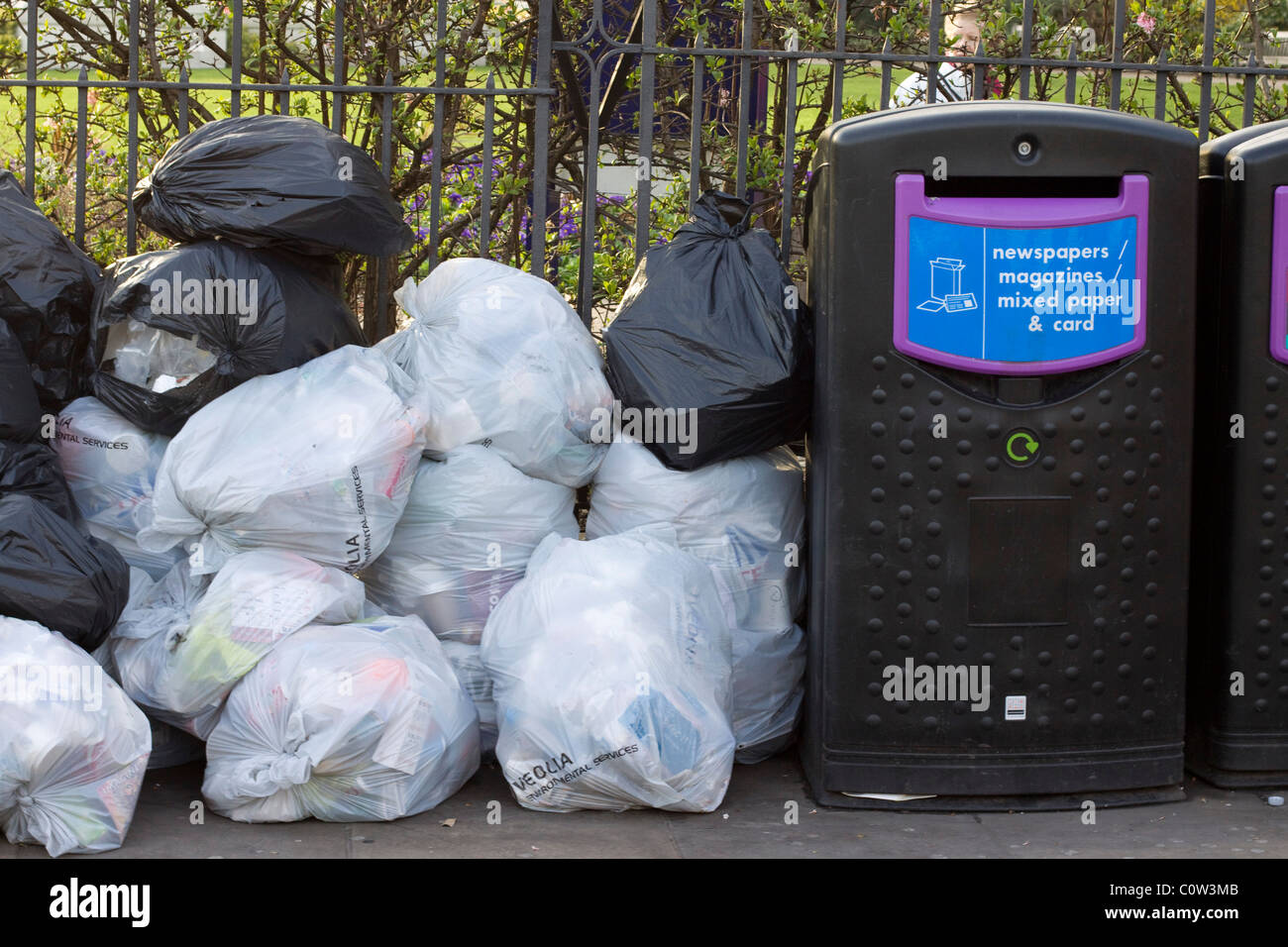 Recycling on the streets of london hi-res stock photography and images ...