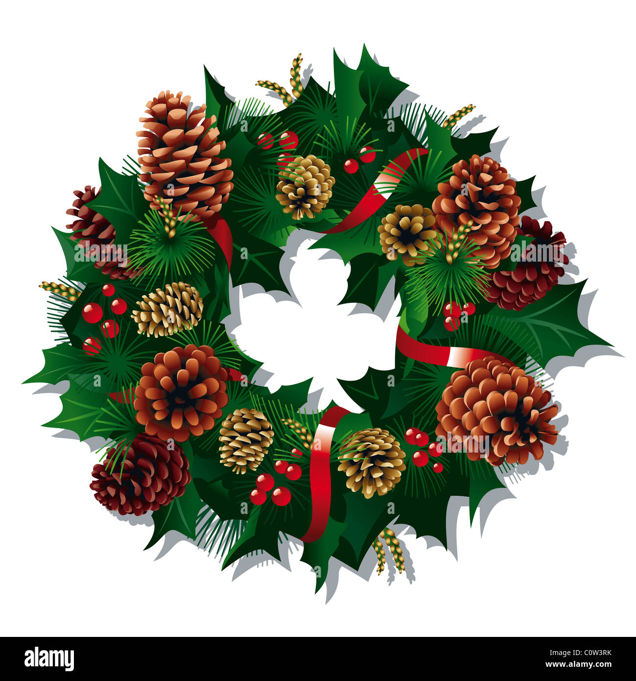 Tie floral wreath hi-res stock photography and images - Alamy