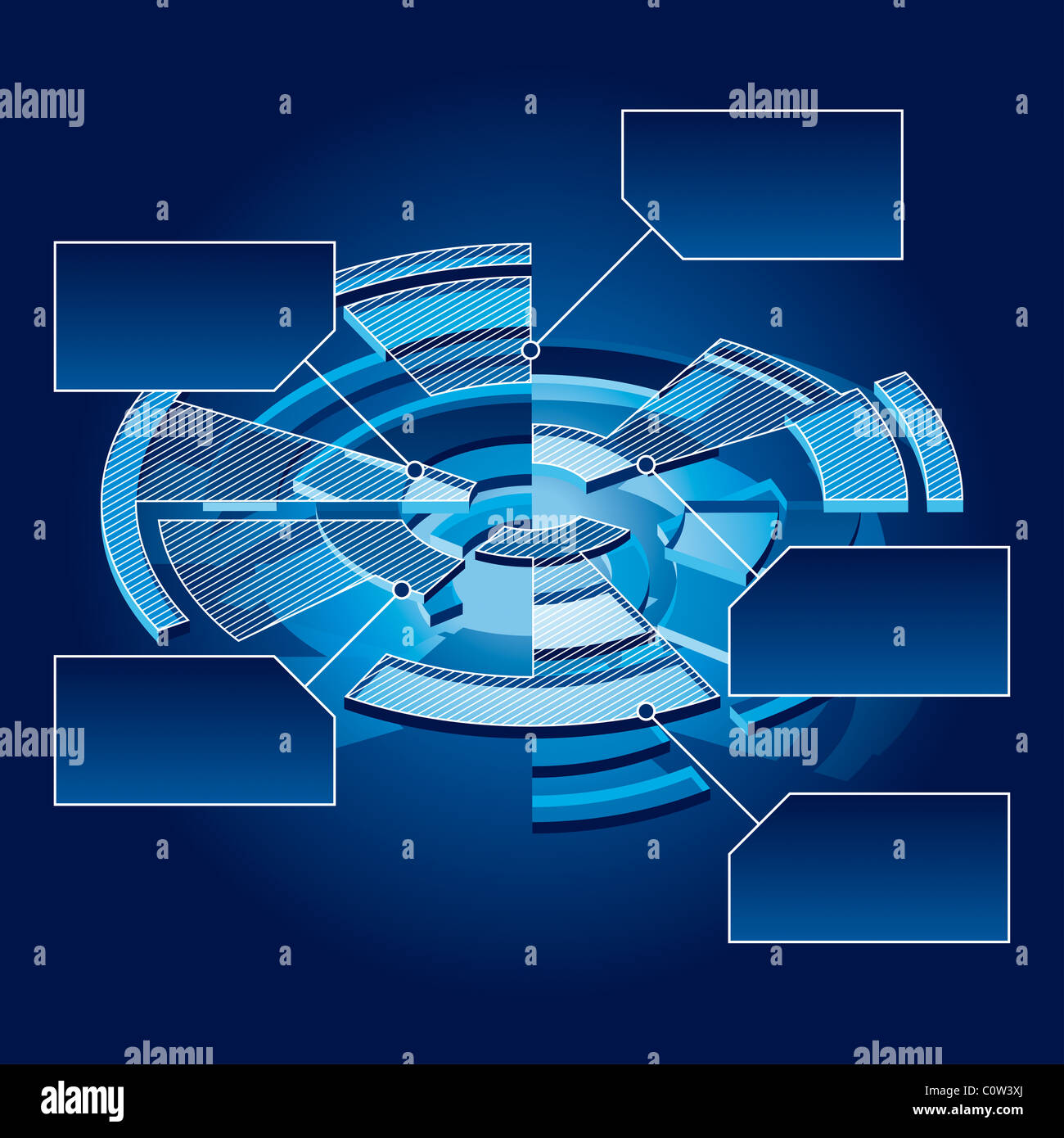 Circle chart hi-res stock photography and images - Alamy