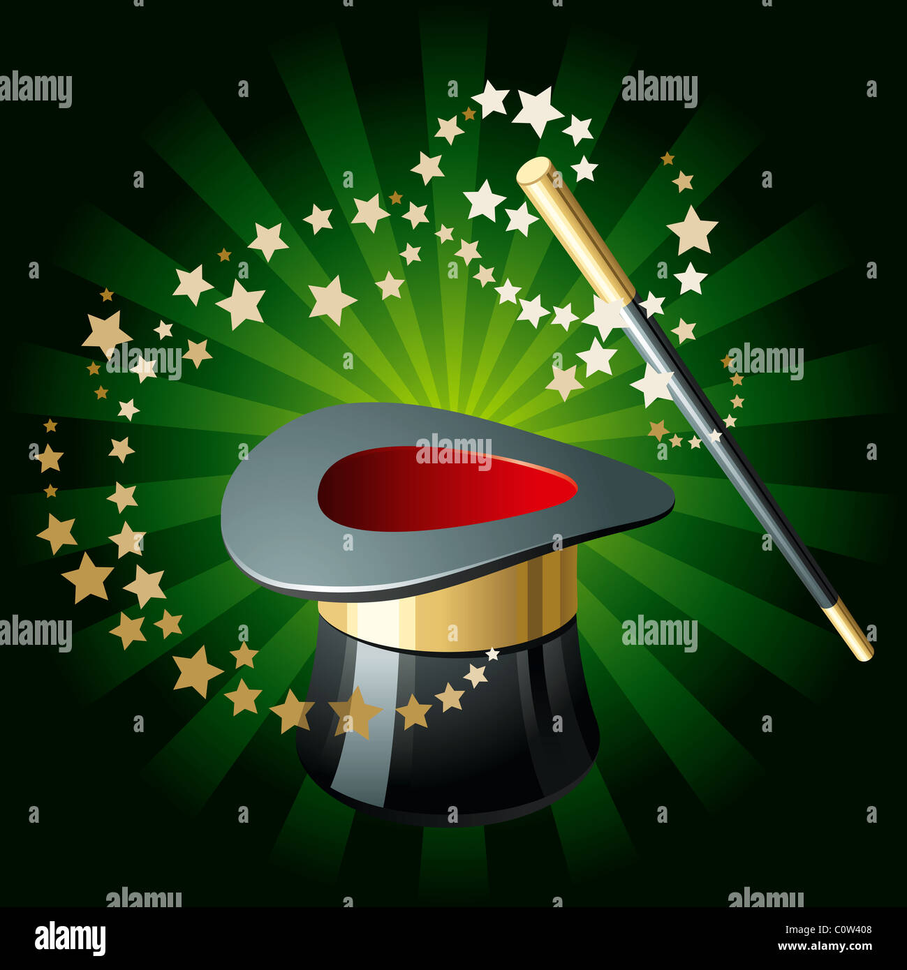 Magic hat hi-res stock photography and images - Alamy