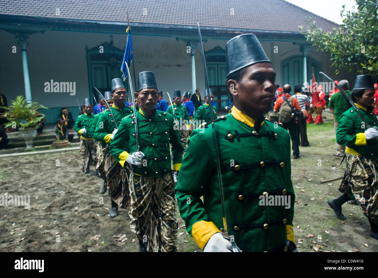 Sekaten Tradition of Surakarta Palace Central Java Indonesia Stock ...