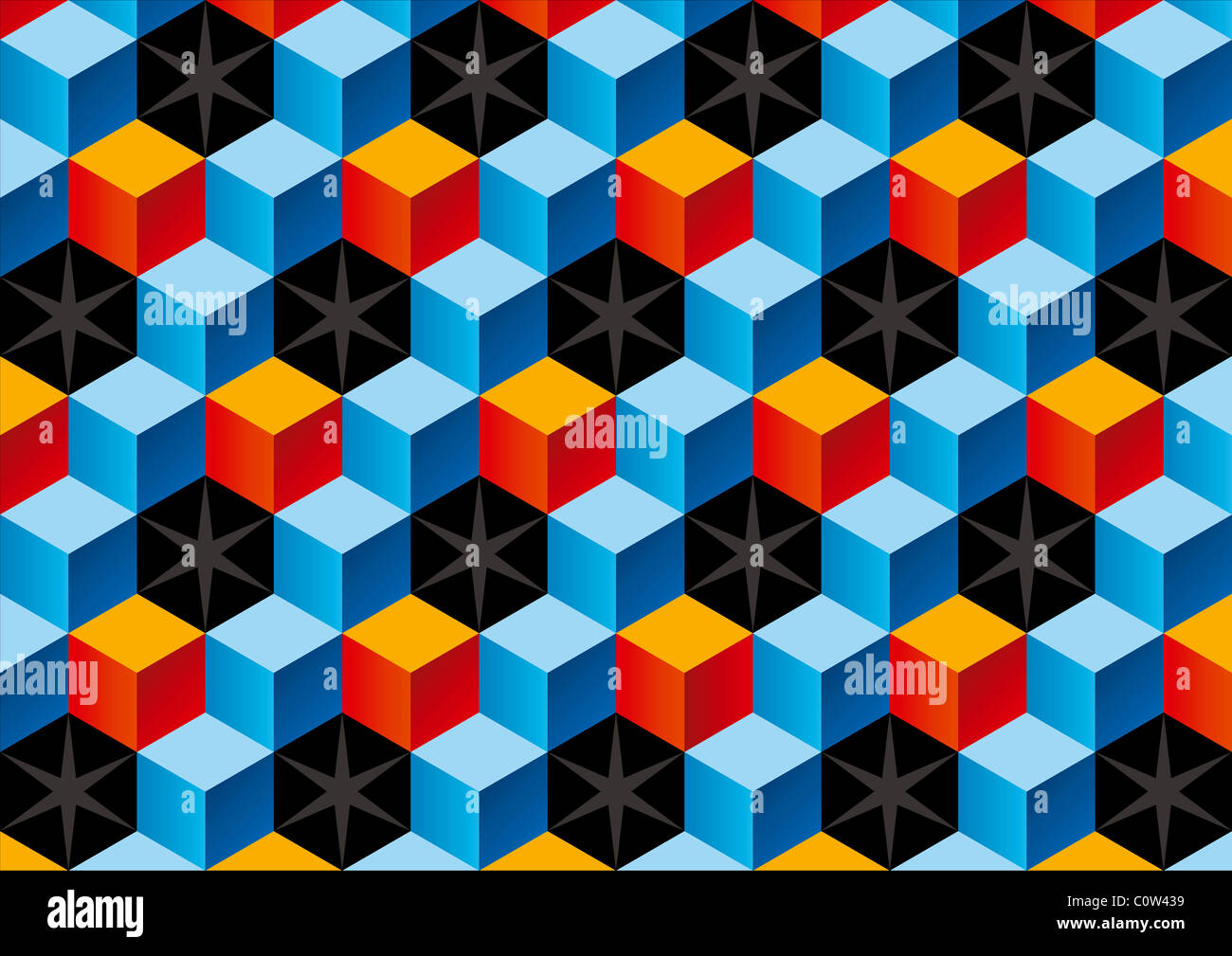 3D pattern Stock Photo - Alamy