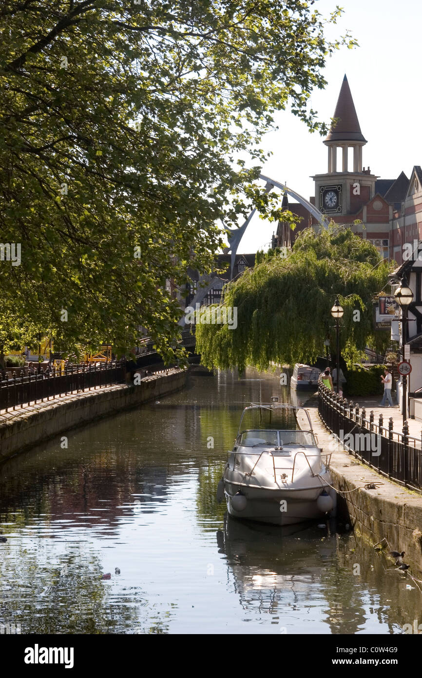 River Witham Lincoln Stock Photo - Alamy