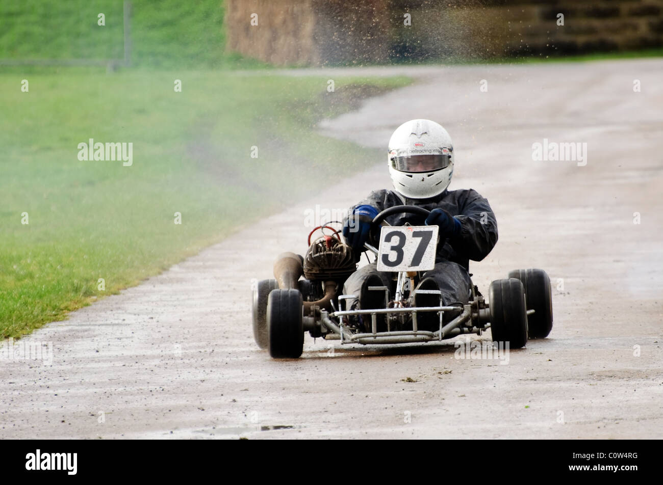 Classic Karting - Race Retro, Stoneleigh Park Stock Photo - Alamy