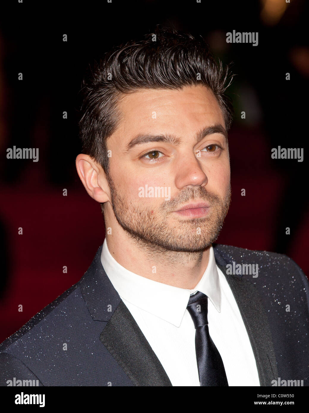 Dominic Cooper - Actor - Head & Shoulders Portrait BAFTAS 2011 Stock ...