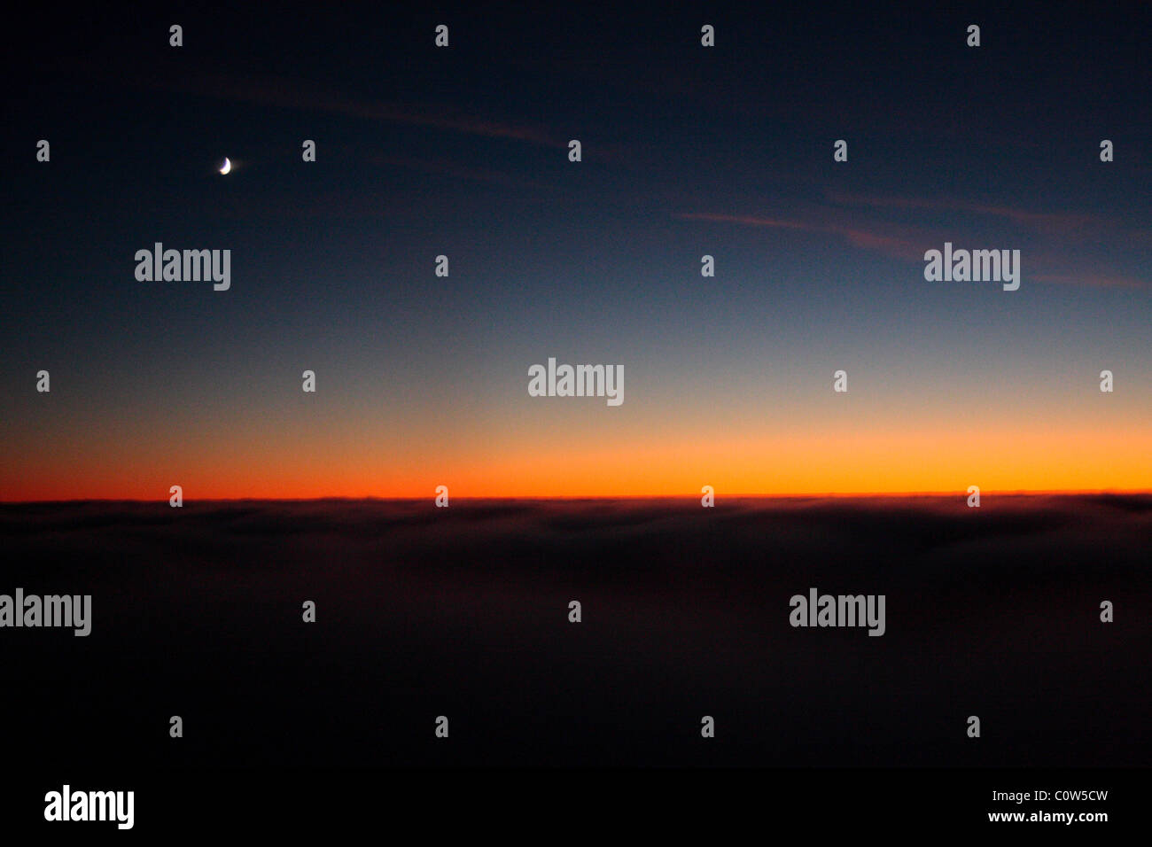 Sky and clouds from above Stock Photo - Alamy