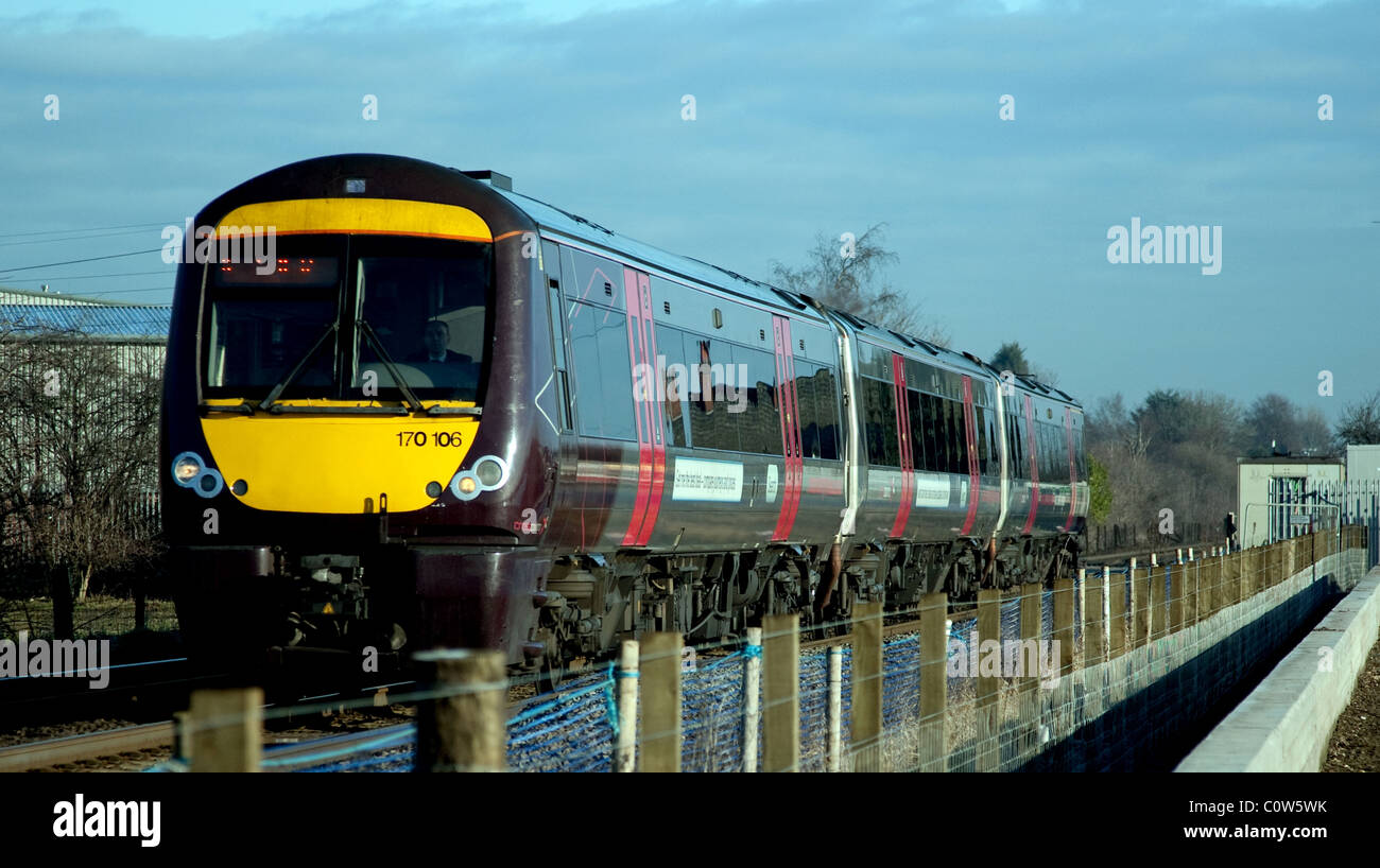 diesel multiple rail car Stock Photo - Alamy