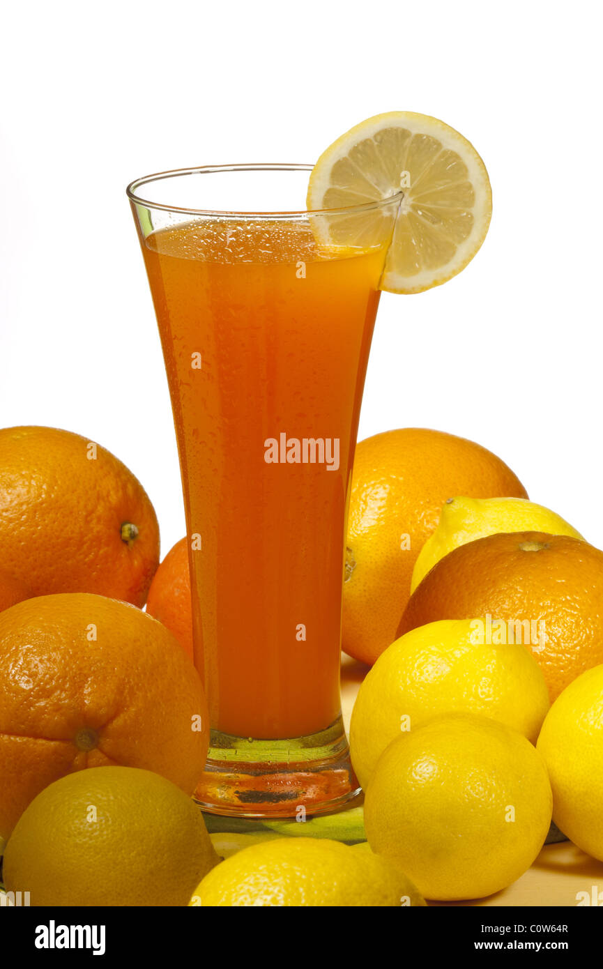 Yellow coloured juice hi-res stock photography and images - Alamy