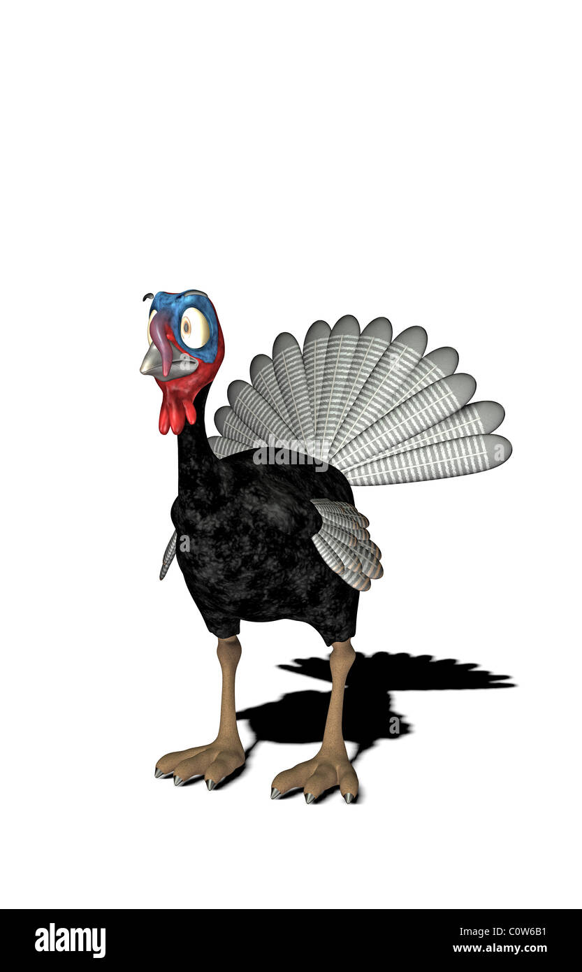 turkey comic style illustration Stock Photo - Alamy