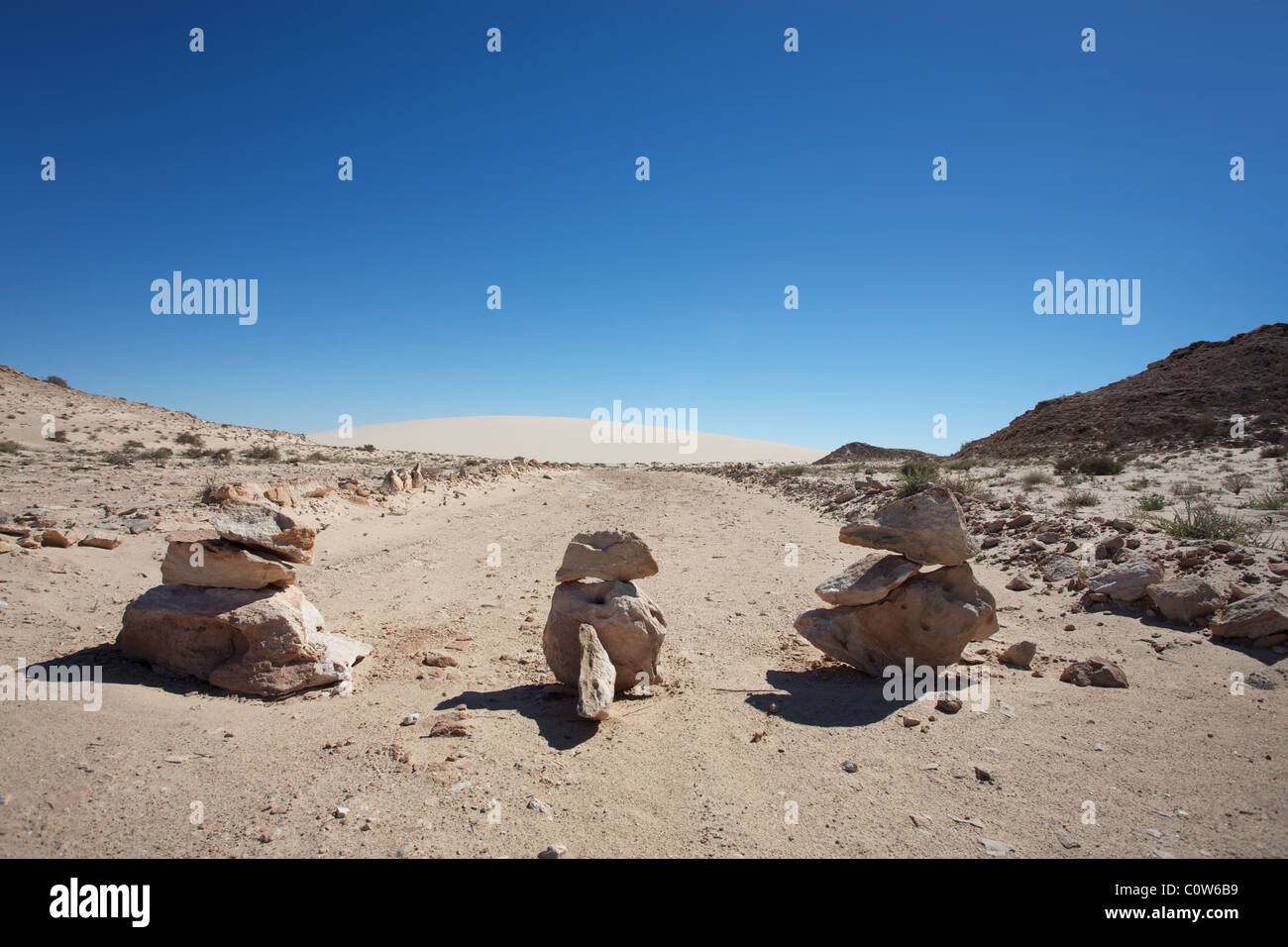 Landscape of the peninsula in Ad Dakhla, south Morocco Stock Photo - Alamy
