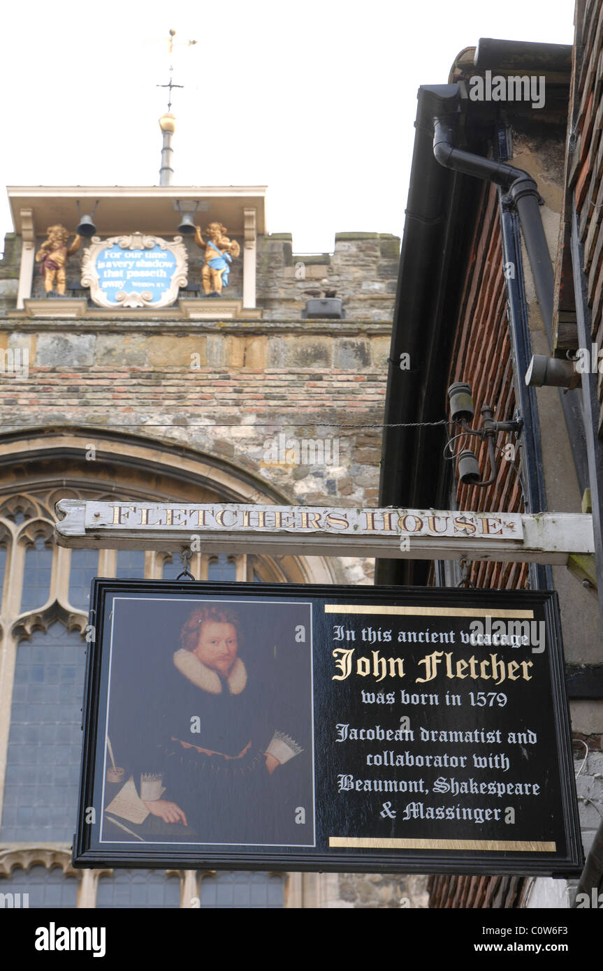 Fletcher's House, Rye, East Sussex Stock Photo - Alamy