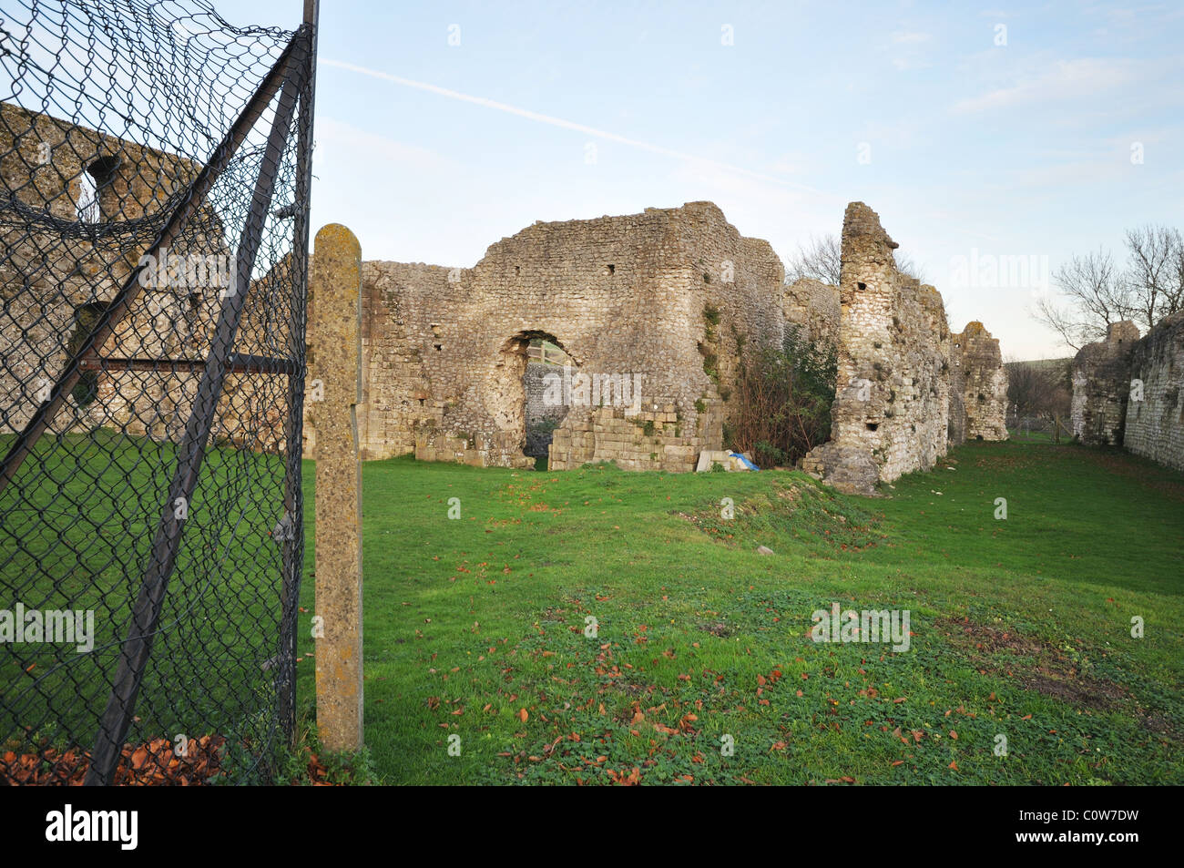 Remains of the 11th century Lewes Priory, National important historic ...