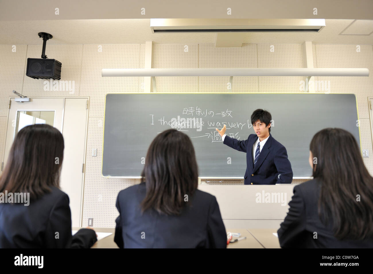 Japanese boys in school uniform hi-res stock photography and images - Alamy