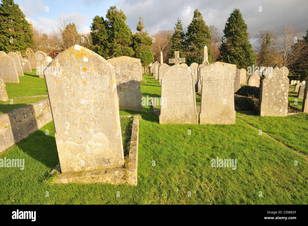 Cemetery, Lewes, East Sussex, England, United Kingdom Stock Photo - Alamy
