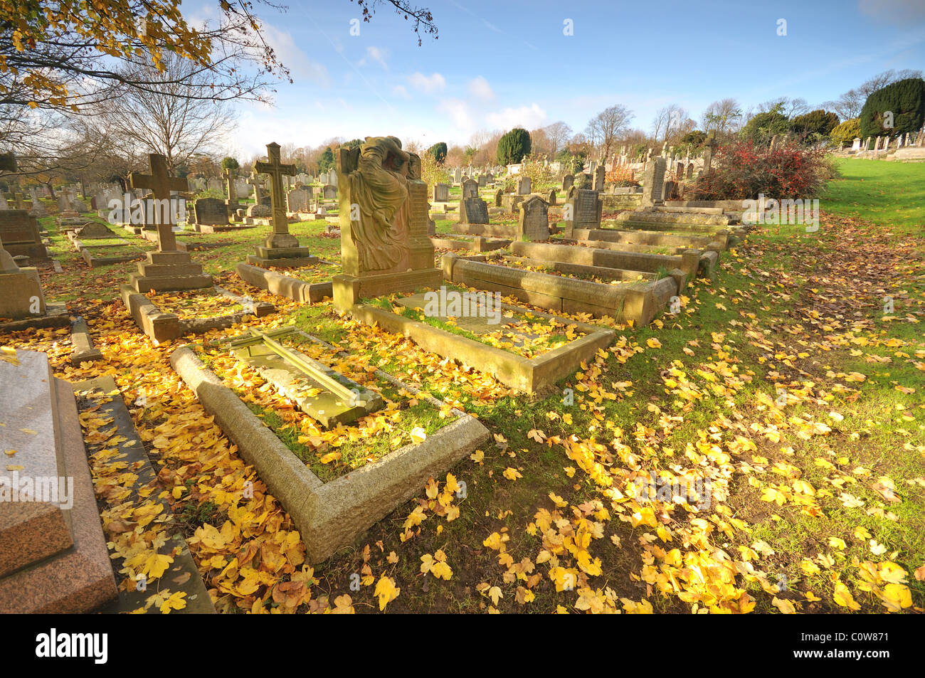 Cemetery, Lewes, East Sussex, England, United Kingdom Stock Photo - Alamy
