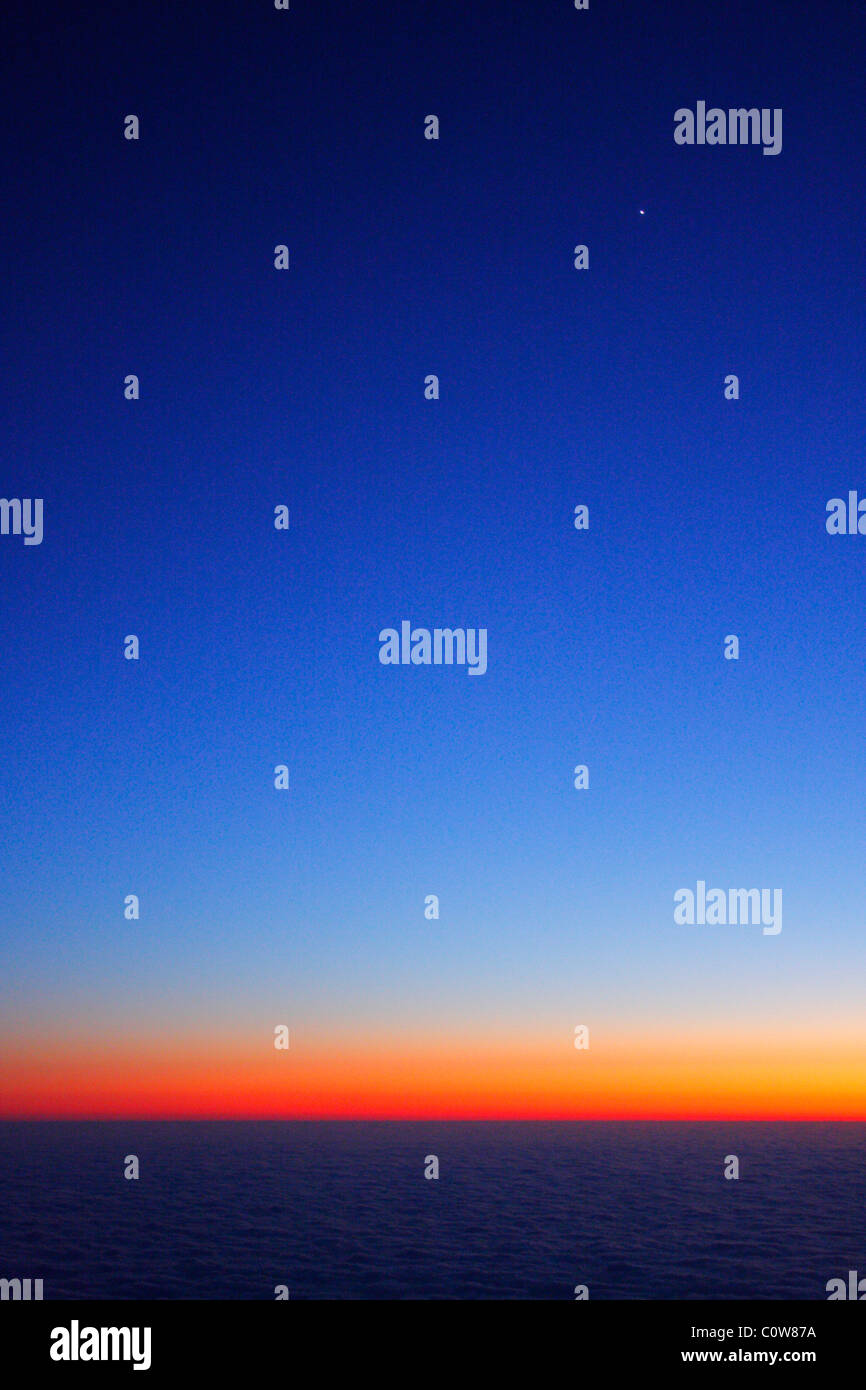 Sky and clouds from above Stock Photo - Alamy