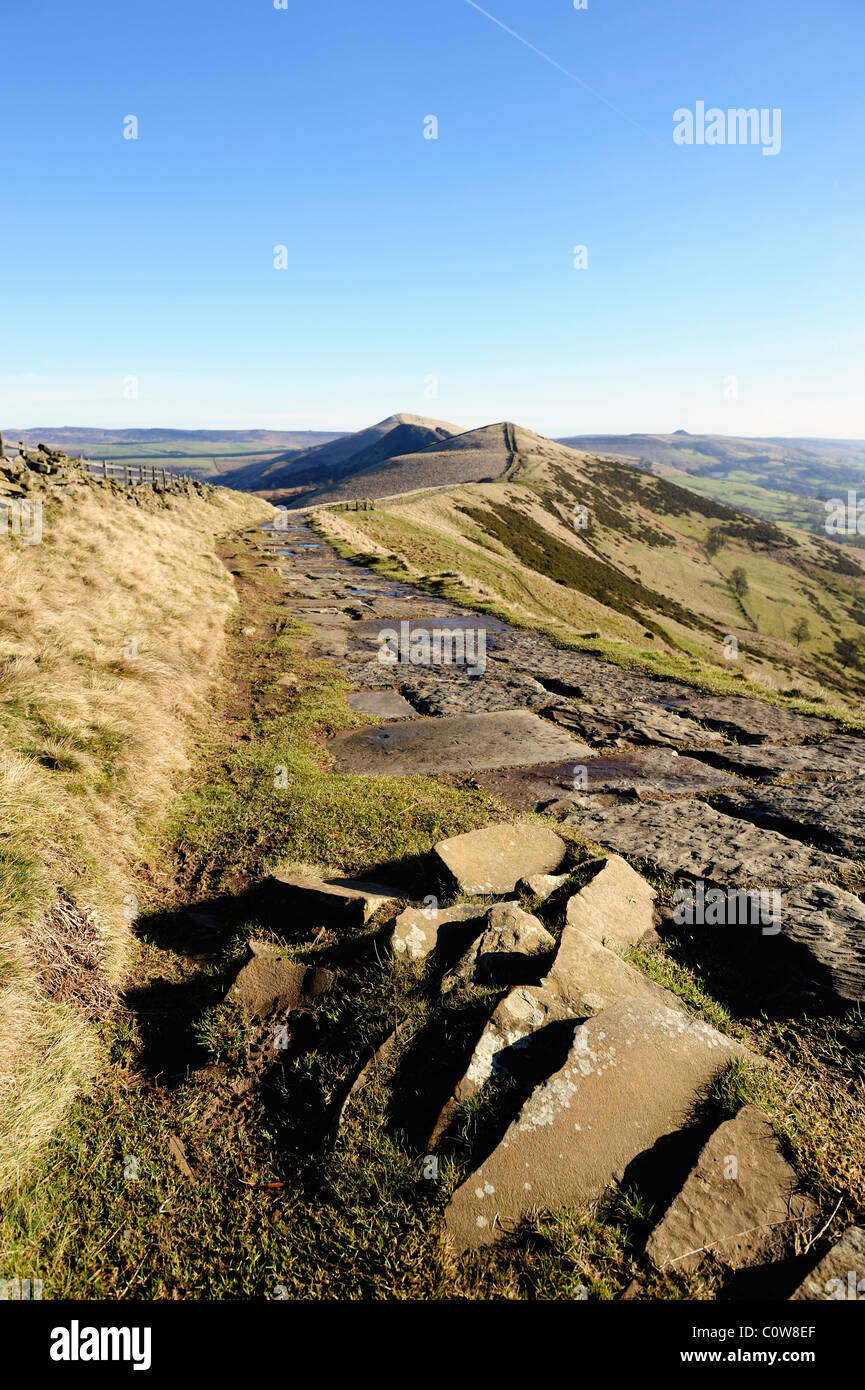 Mam tor footpath hi-res stock photography and images - Alamy