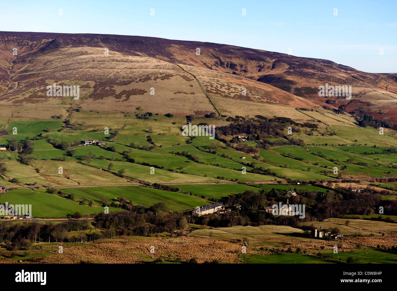 edale Derbyshire peak district england uk Stock Photo - Alamy