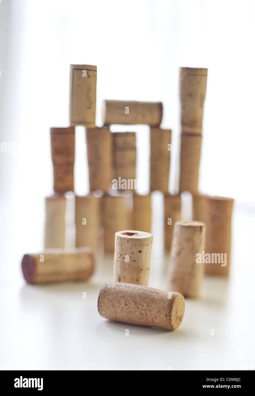 stack of wine corks Stock Photo - Alamy