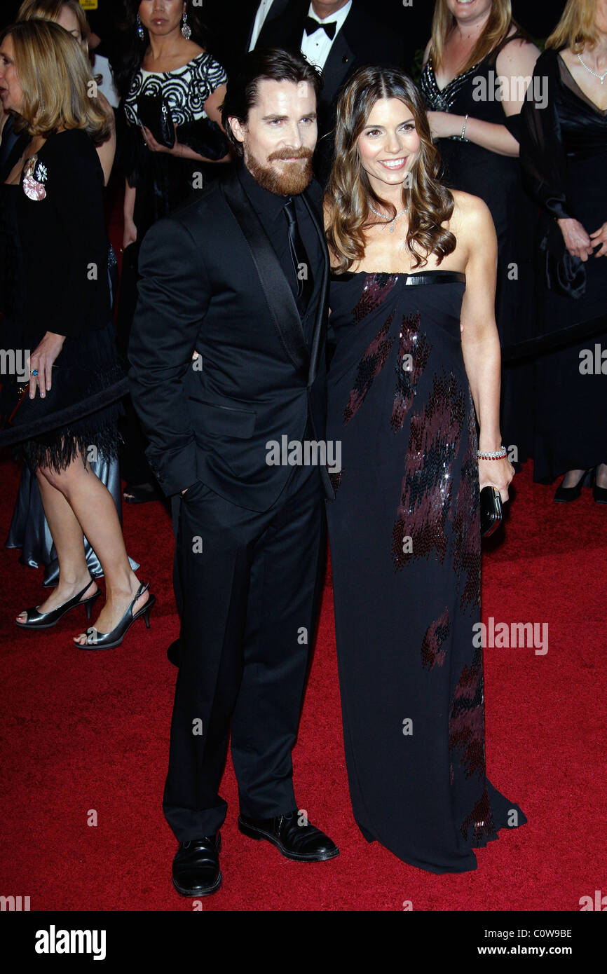 Christian bale and wife hi-res stock photography and images - Alamy