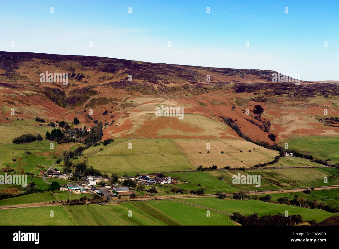 edale Derbyshire peak district england uk Stock Photo - Alamy