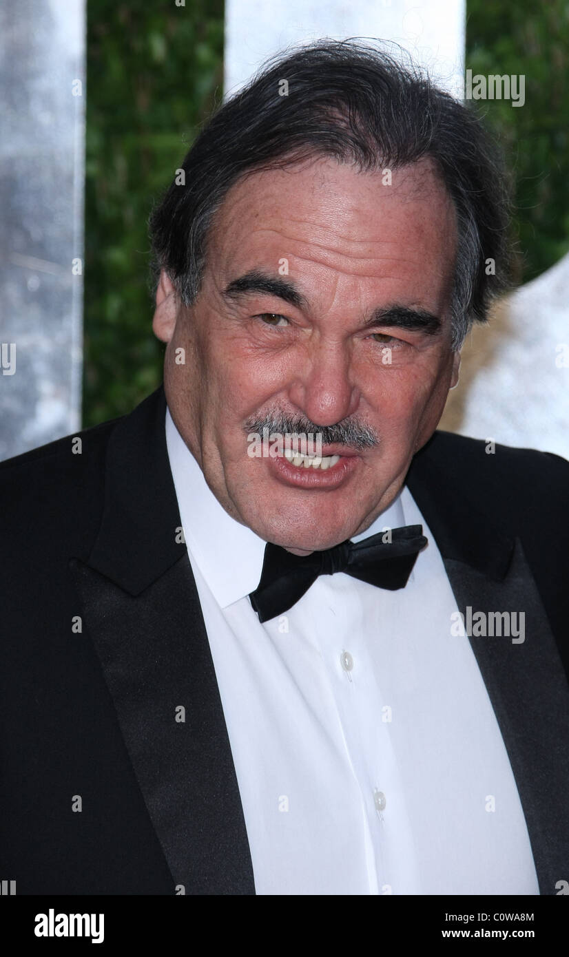 OLIVER STONE 2011 VANITY FAIR OSCAR PARTY LOS ANGELES CALIFORNIA USA 27 ...