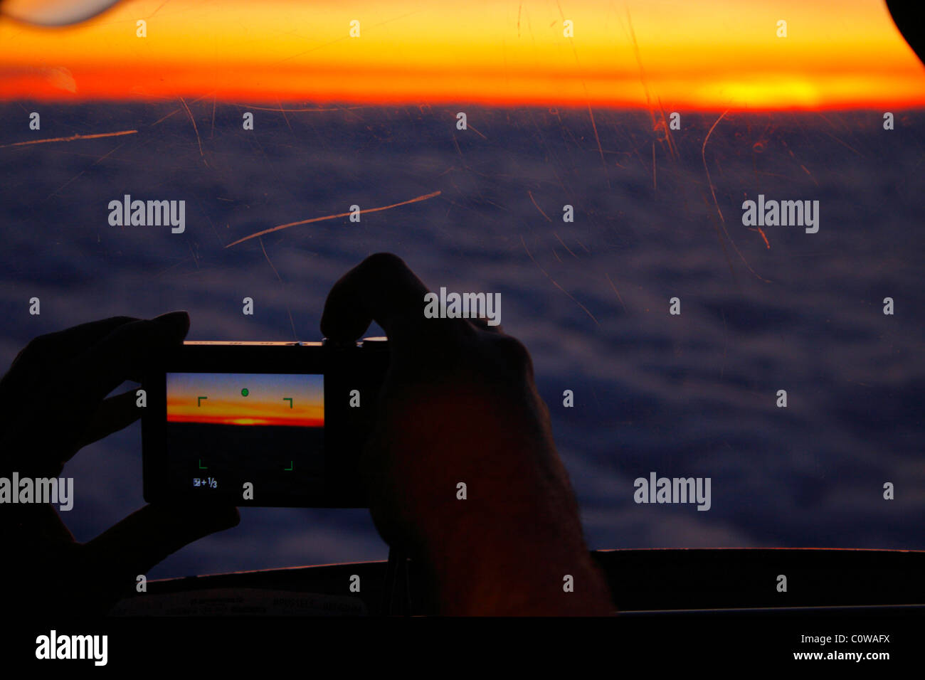 taking photograph in flight Stock Photo - Alamy