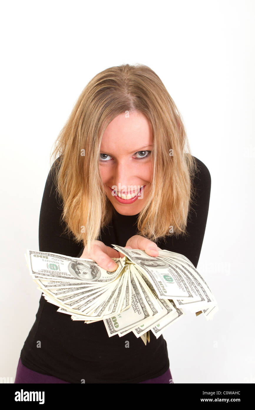 Money greed hi-res stock photography and images - Alamy