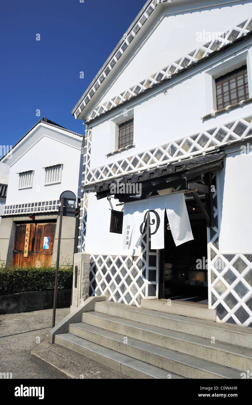 Kurashiki, Okayama, Japan, Traditional japanese store in Bikan area ...