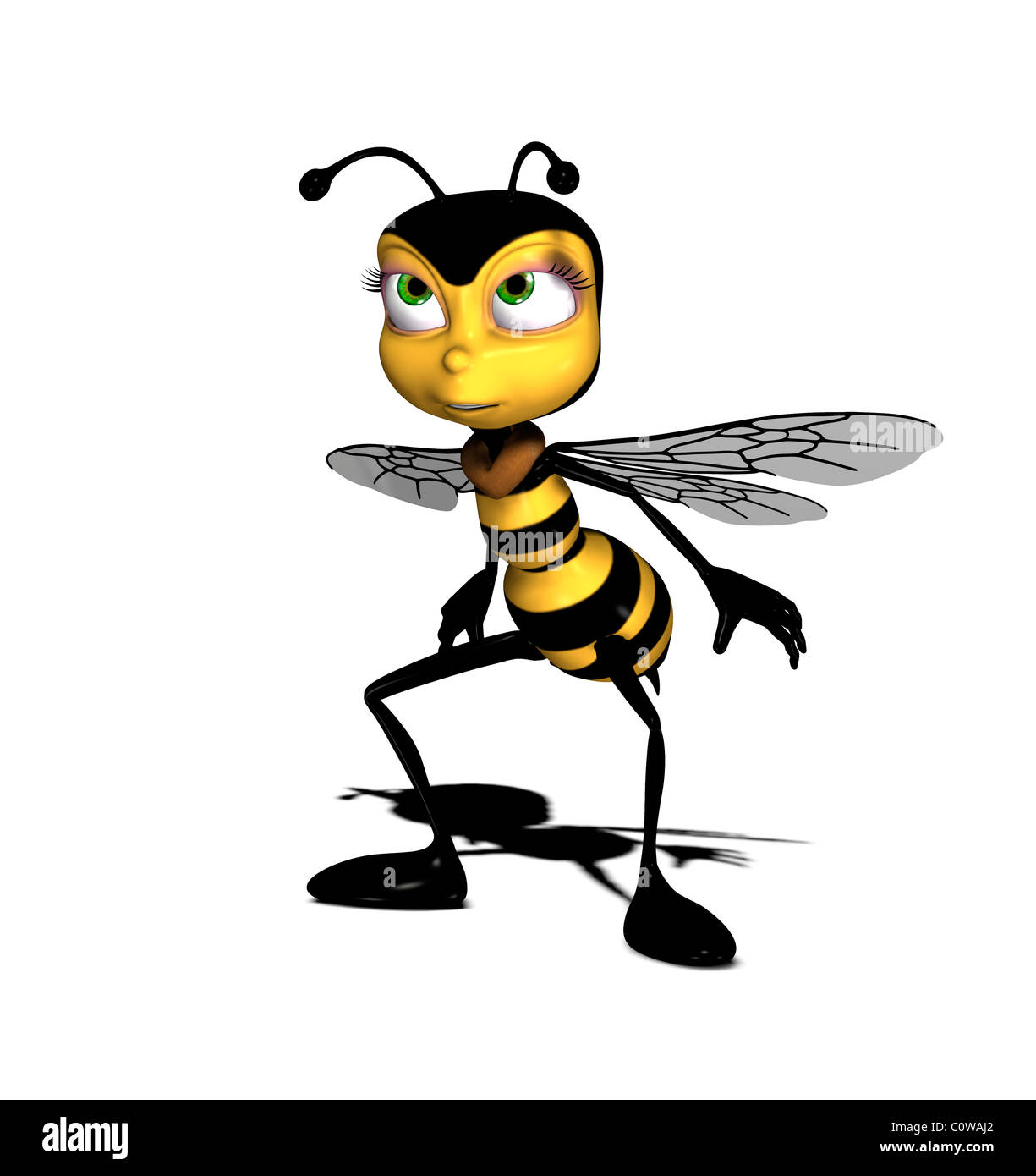 Cartoon bees Cut Out Stock Images & Pictures - Alamy