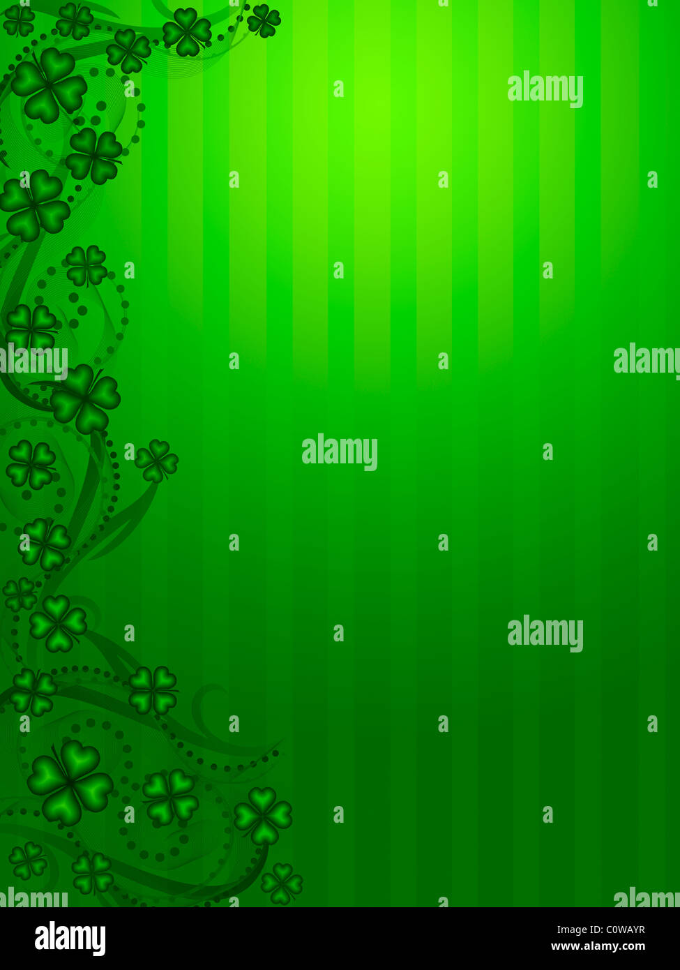 Lucky Clover Illustration High Resolution Stock Photography and Images ...