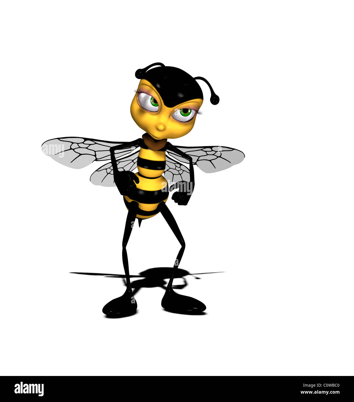 Cartoon bees Cut Out Stock Images & Pictures - Alamy