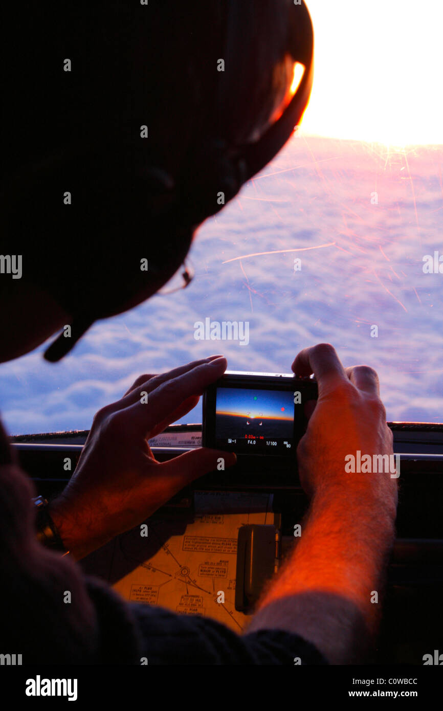 taking photograph in flight Stock Photo - Alamy