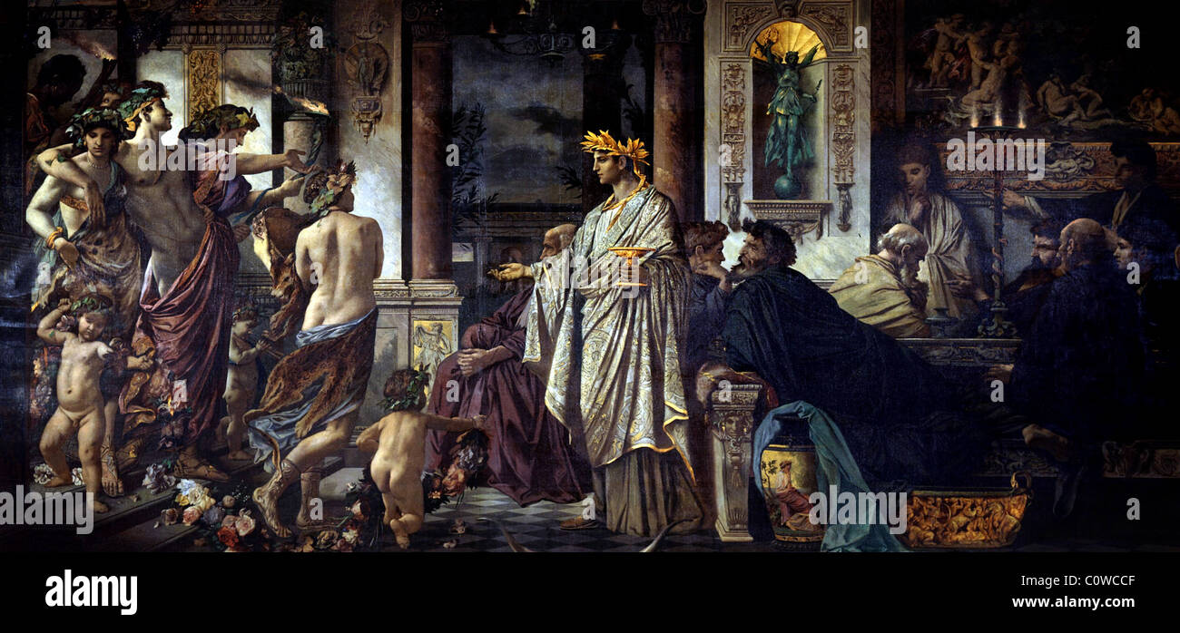 Symposium ancient greek hi-res stock photography and images - Alamy