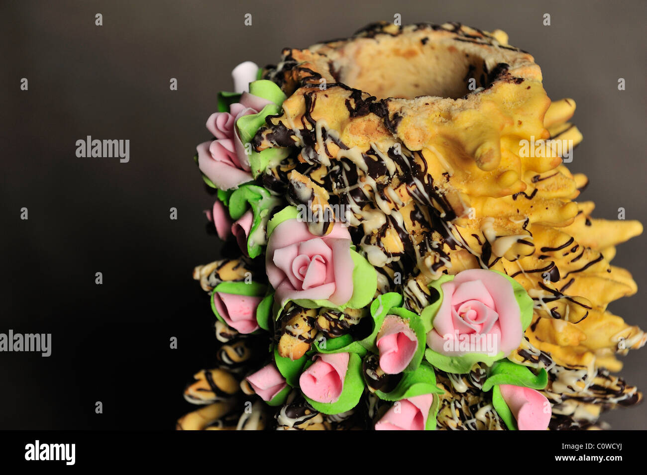 Baumkuchen,traditional lithuanian wedding cake.Traditional lithuanian ...