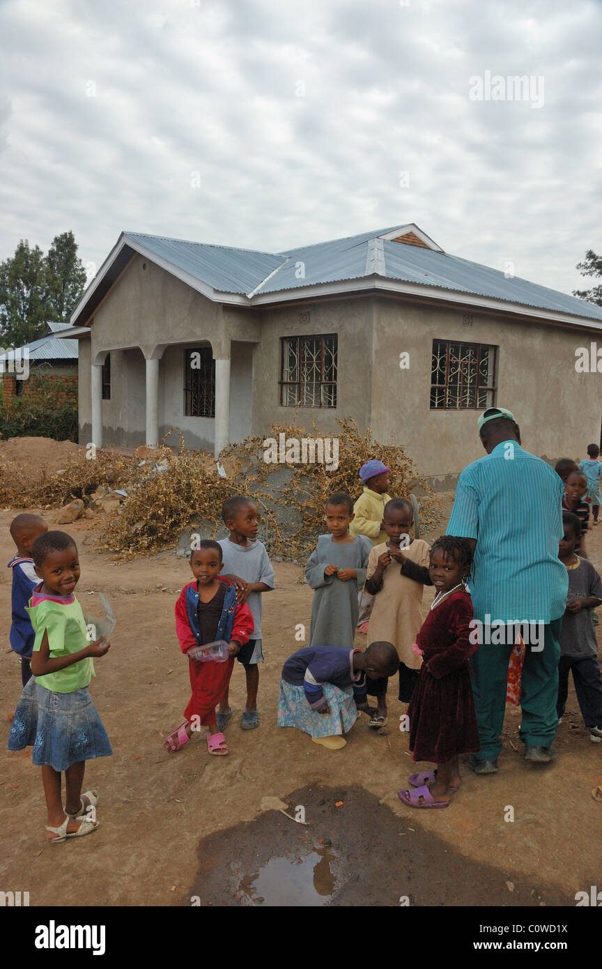 Orphans at an orphanage near Arusha Tanzania Stock Photo - Alamy