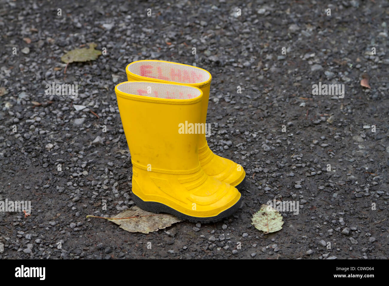 Pair of wellies hi-res stock photography and images - Alamy