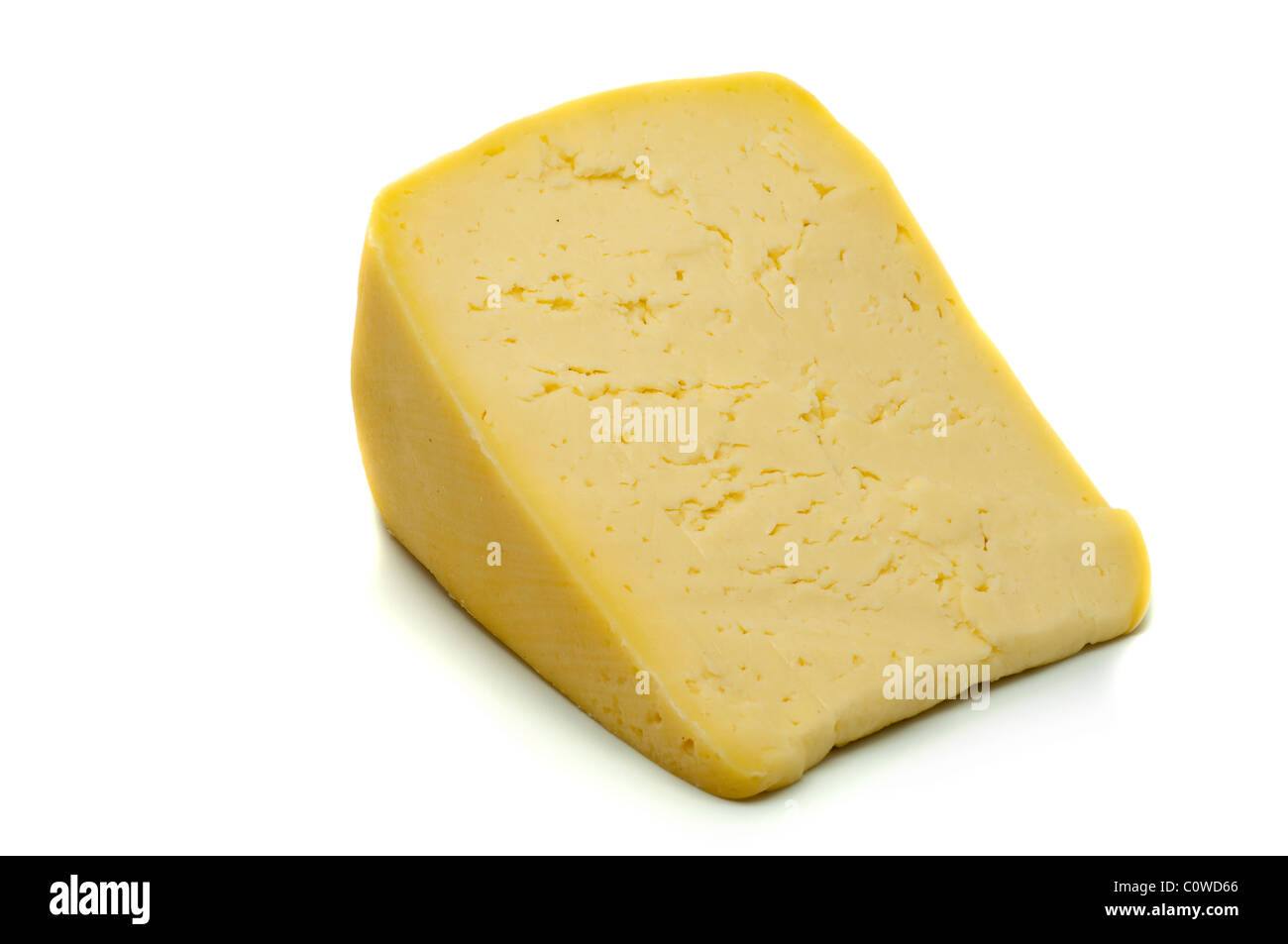 Traditional Azorean cheese isolated on white background Stock Photo - Alamy