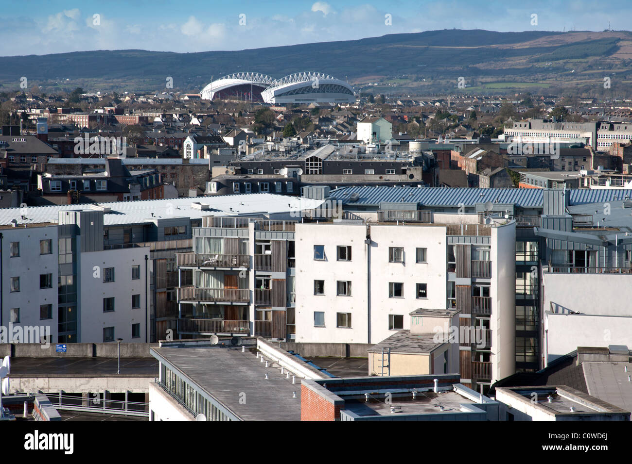 Aerial view of Limerick City Ireland Stock Photo - Alamy