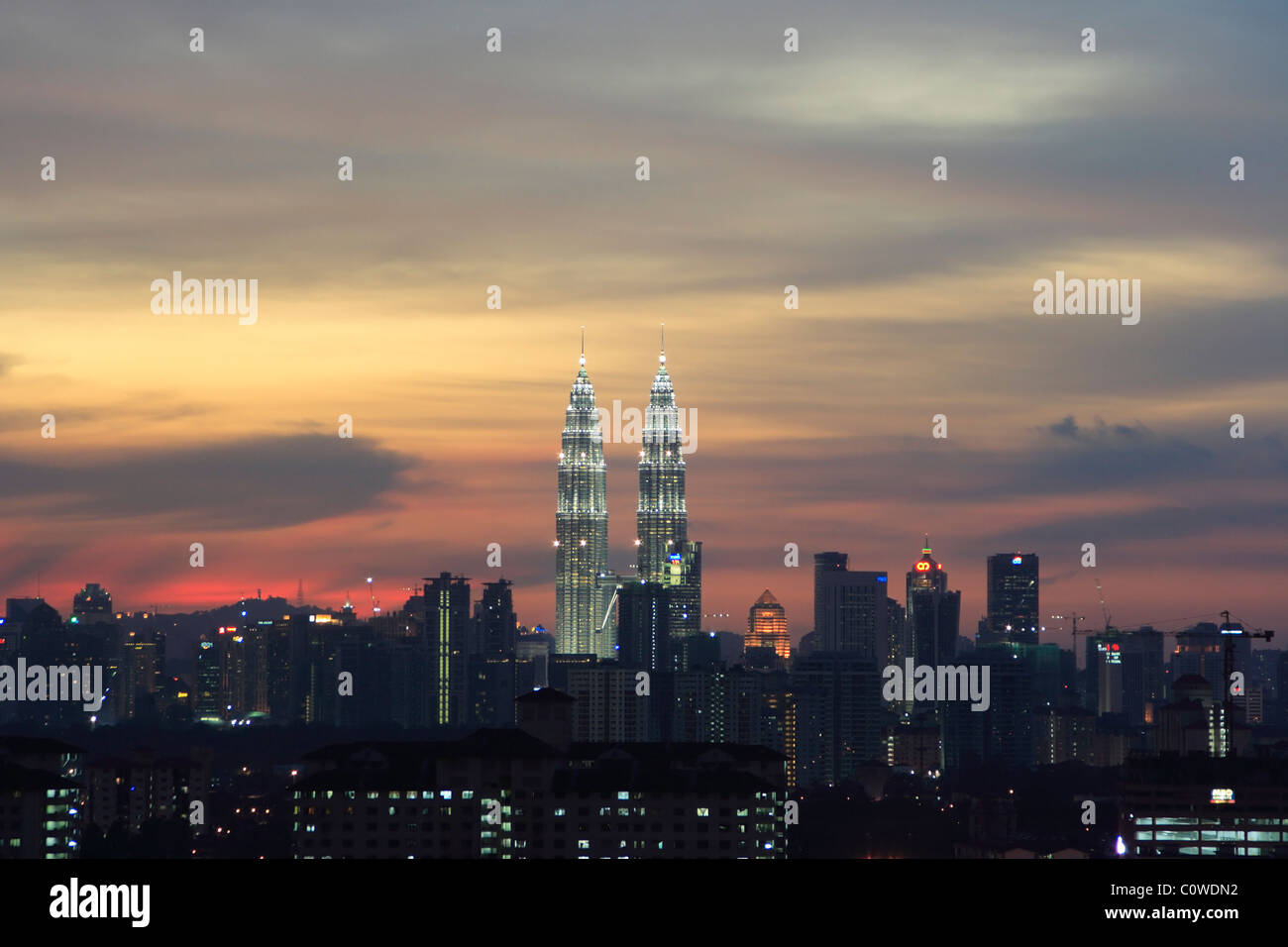 Kuala lumpur city skyline hi-res stock photography and images - Alamy