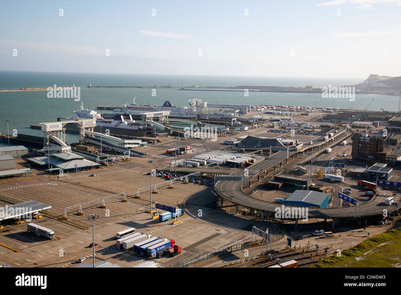 Dover harbour sea port hi-res stock photography and images - Alamy