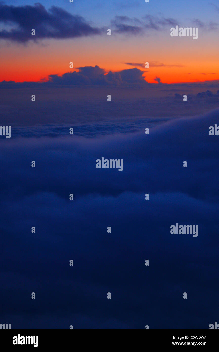 Sky and clouds from above Stock Photo - Alamy