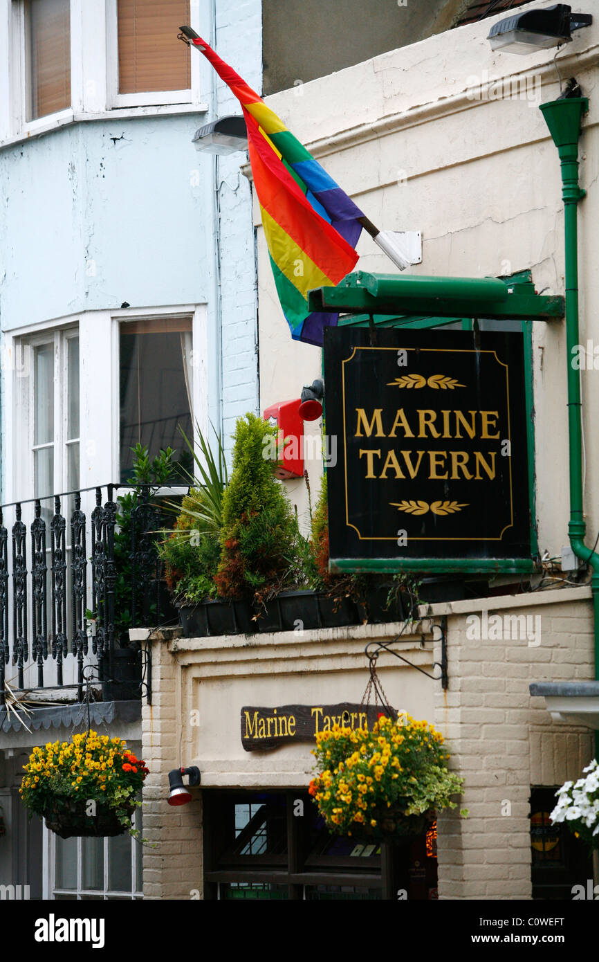 Gay bar, Brighton, England, UK Stock Photo - Alamy