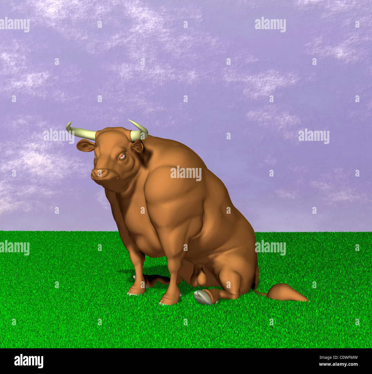 Bulle stier hi-res stock photography and images - Alamy