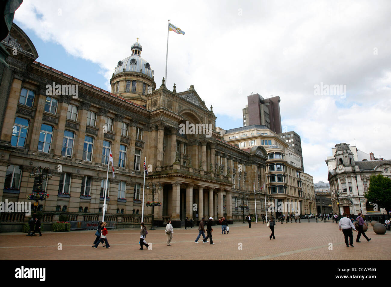 The Council House in Victoria Square, Birmingham, England, UK Stock ...
